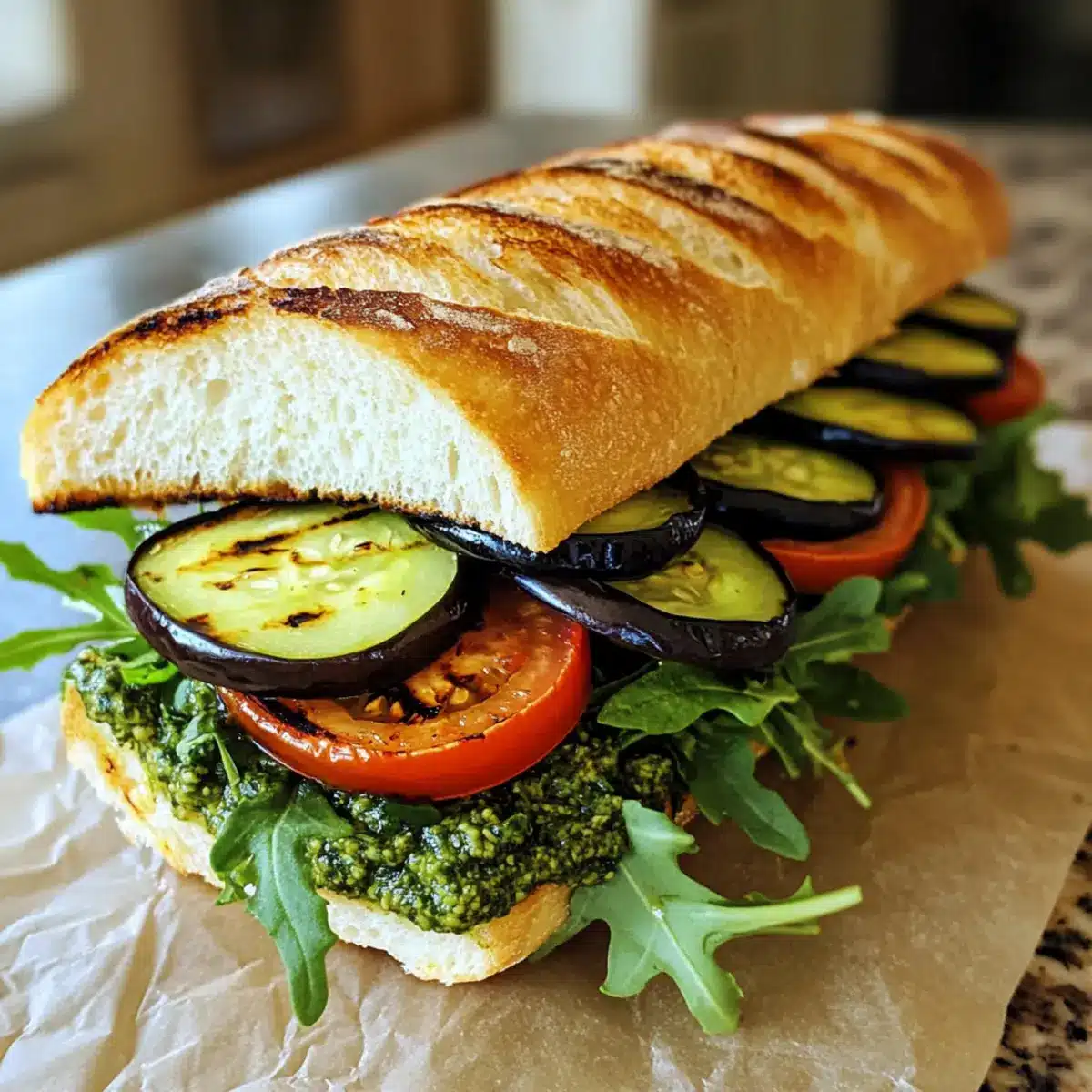 Ultimate Spicy Jalapeno Pesto Veggie Sub: A Delicious Plant-Based Delight