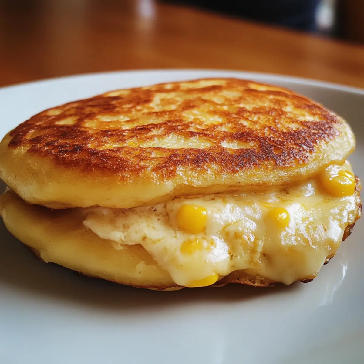 Irresistible Venezuelan Sweet Corn Cachapas with Cheesy Goodness