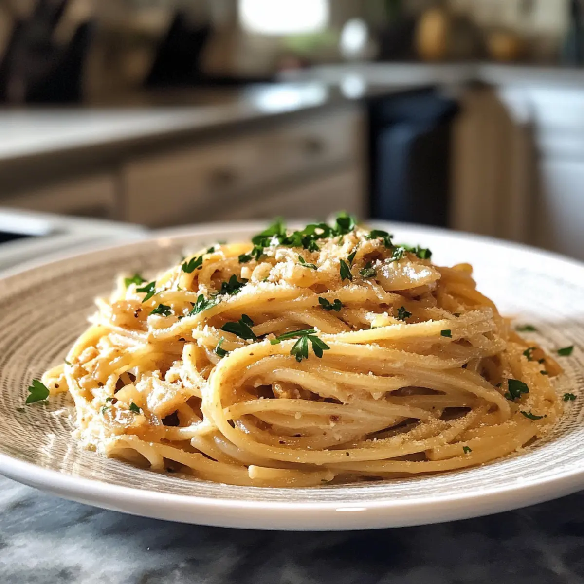 Ultimate Vegan Caramelized Onion & Roasted Garlic Pasta Recipe