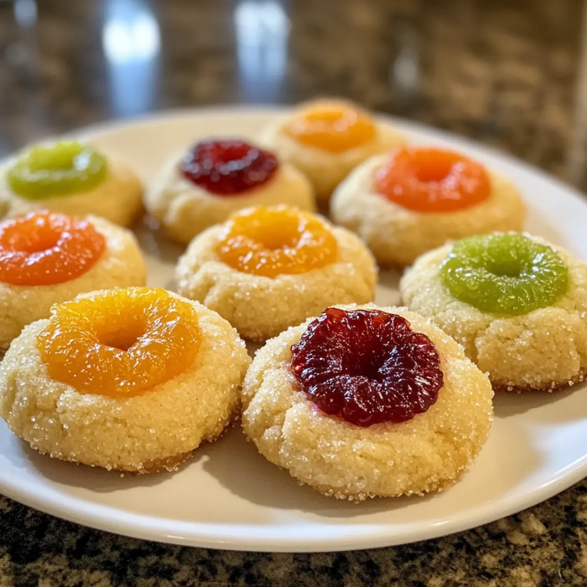 Irresistible Fruit Filled Thumbprint Cookies for Spring