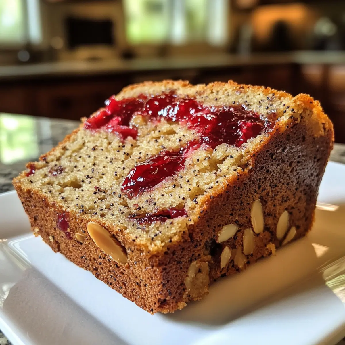 Irresistible Cherry Almond Poppyseed Quick Bread Recipe