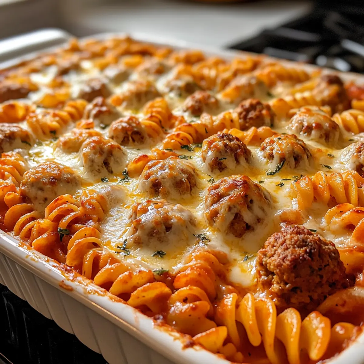 Ultimate Dump and Bake Meatball Casserole: A Delicious Delight